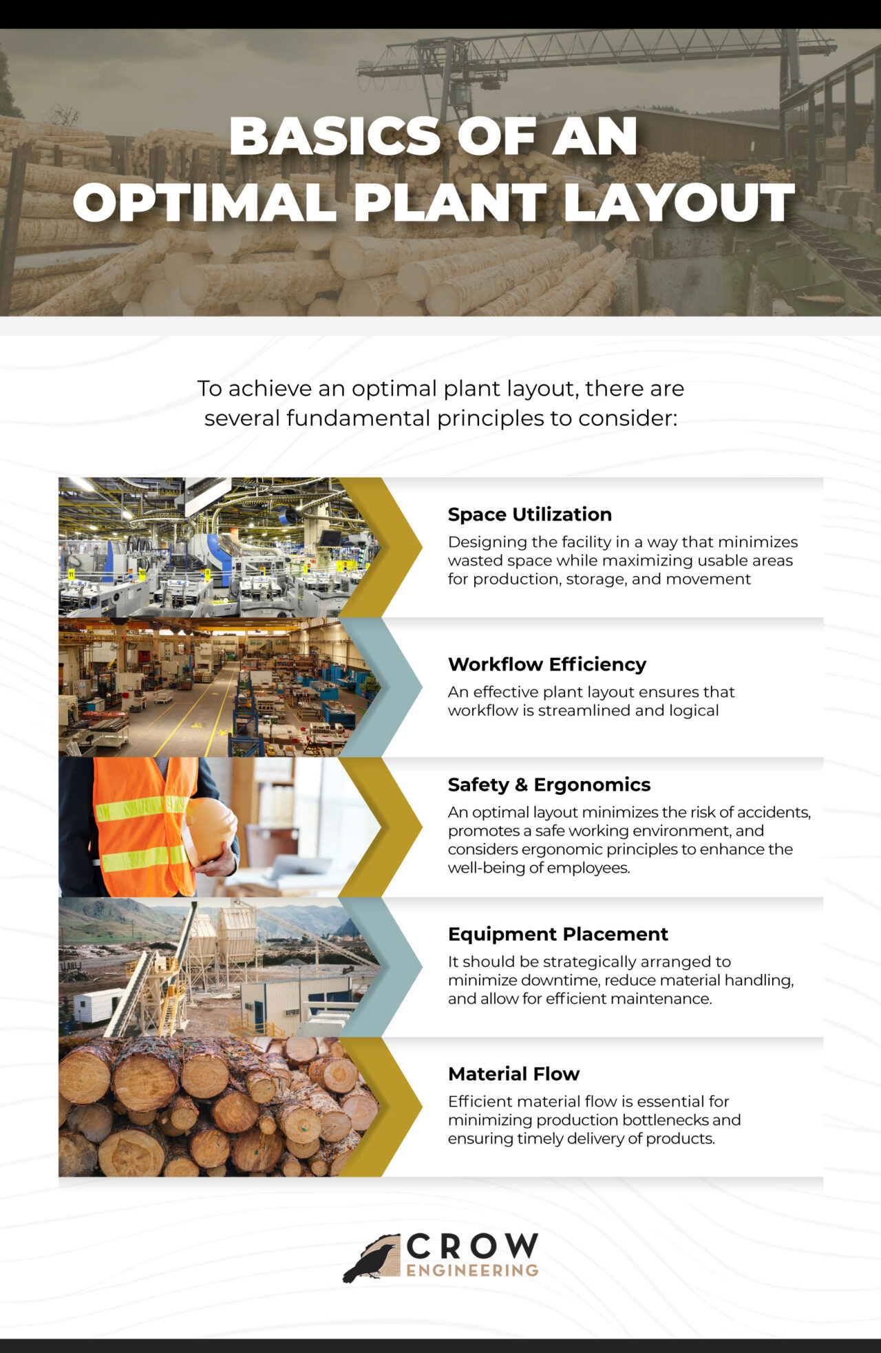 The Process of Achieving Optimal Plant Layout -Infographic